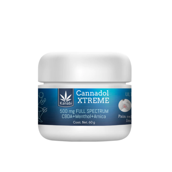 Pomada de CBD -KANABI- Cannadol Extreme CBDA+Menthol+Arnica 500mg ...
