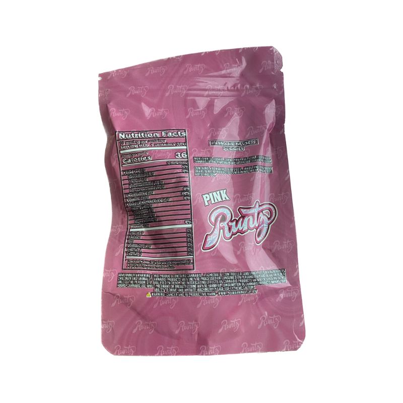 GOMITAS RUNTZ -"Pink Runtz" - Plumas y baterías WAX